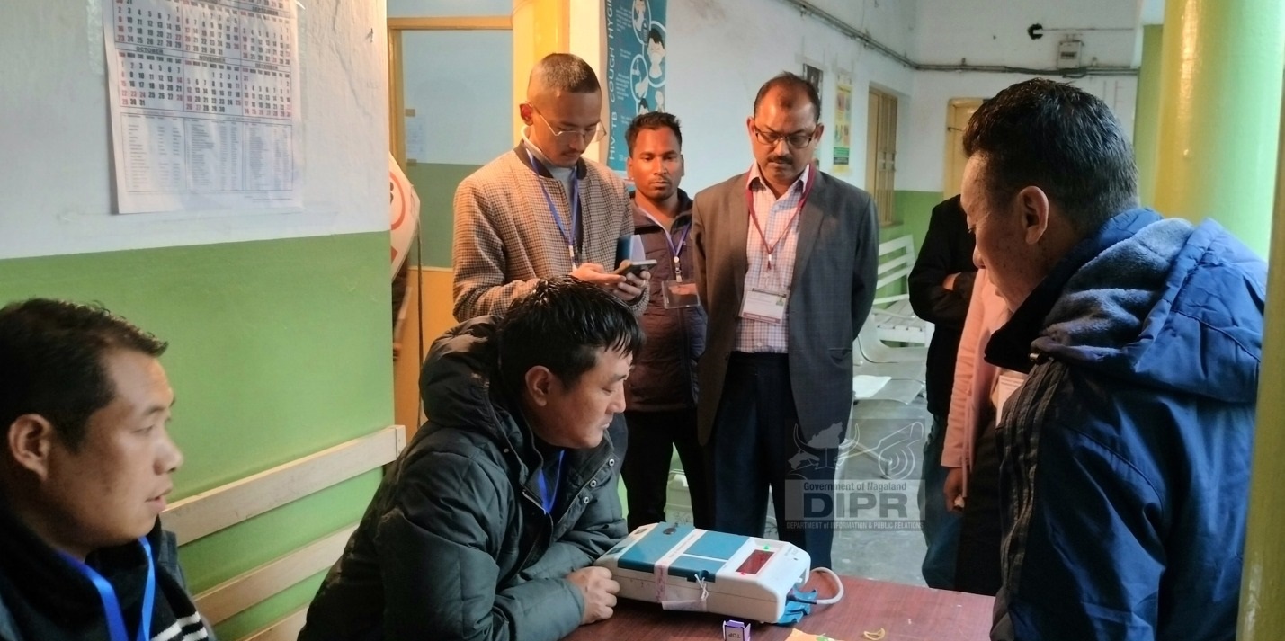 General Observer for 8 Western Angami, 14 Southern Angami-I and 15 Southern Angami-II AC visit ...